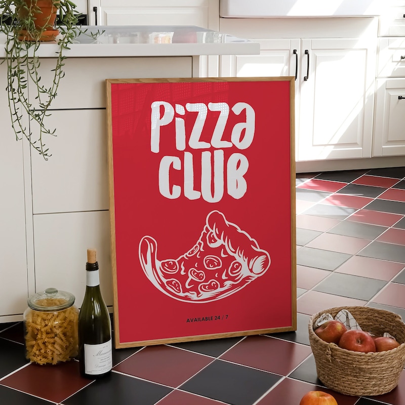 Pizza Posters - Etsy