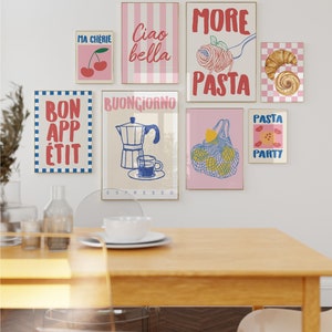 Ciao Bella Print, Trendy Wall Art, Italian Quote Typography Art ...