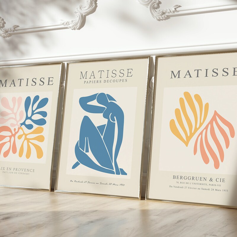 Yellow Matisse Print - Etsy