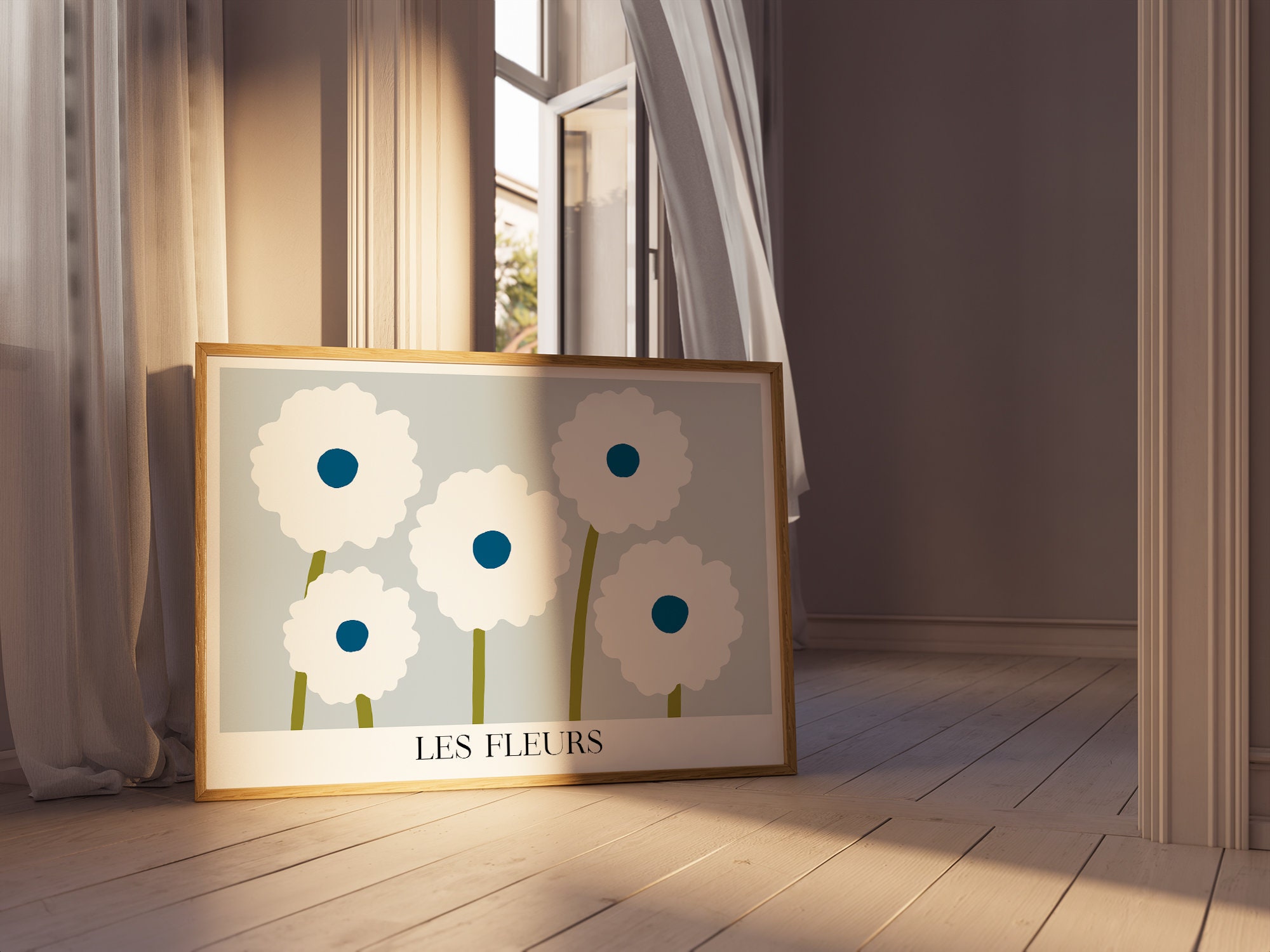 Les Fleurs Printable Wall Art, Botanical Poster, Gallery Wall Art ...