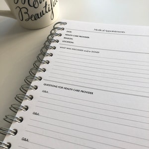 MEDICAL APPOINTMENT NOTEBOOK: Appointment Notes, Test Results and ...