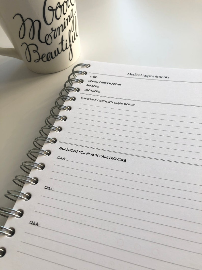 MEDICAL APPOINTMENT NOTEBOOK: Appointment Notes, Test Results and ...