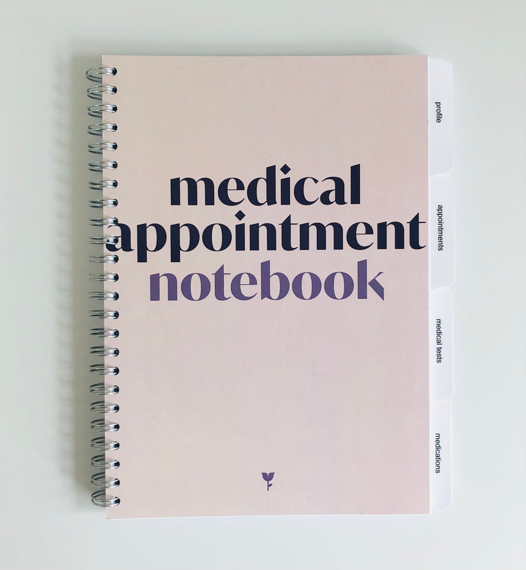 MEDICAL APPOINTMENT NOTEBOOK: Appointment Notes Test Results - Etsy