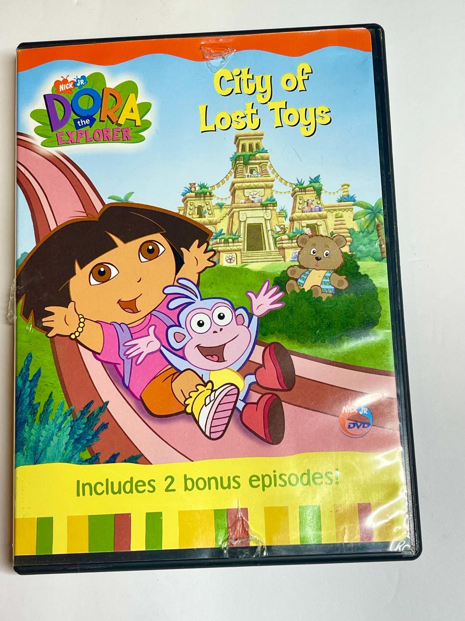 Vintage Dora the Explorer City of Lost Toys 2003 DVD, Nick Jr Kids ...