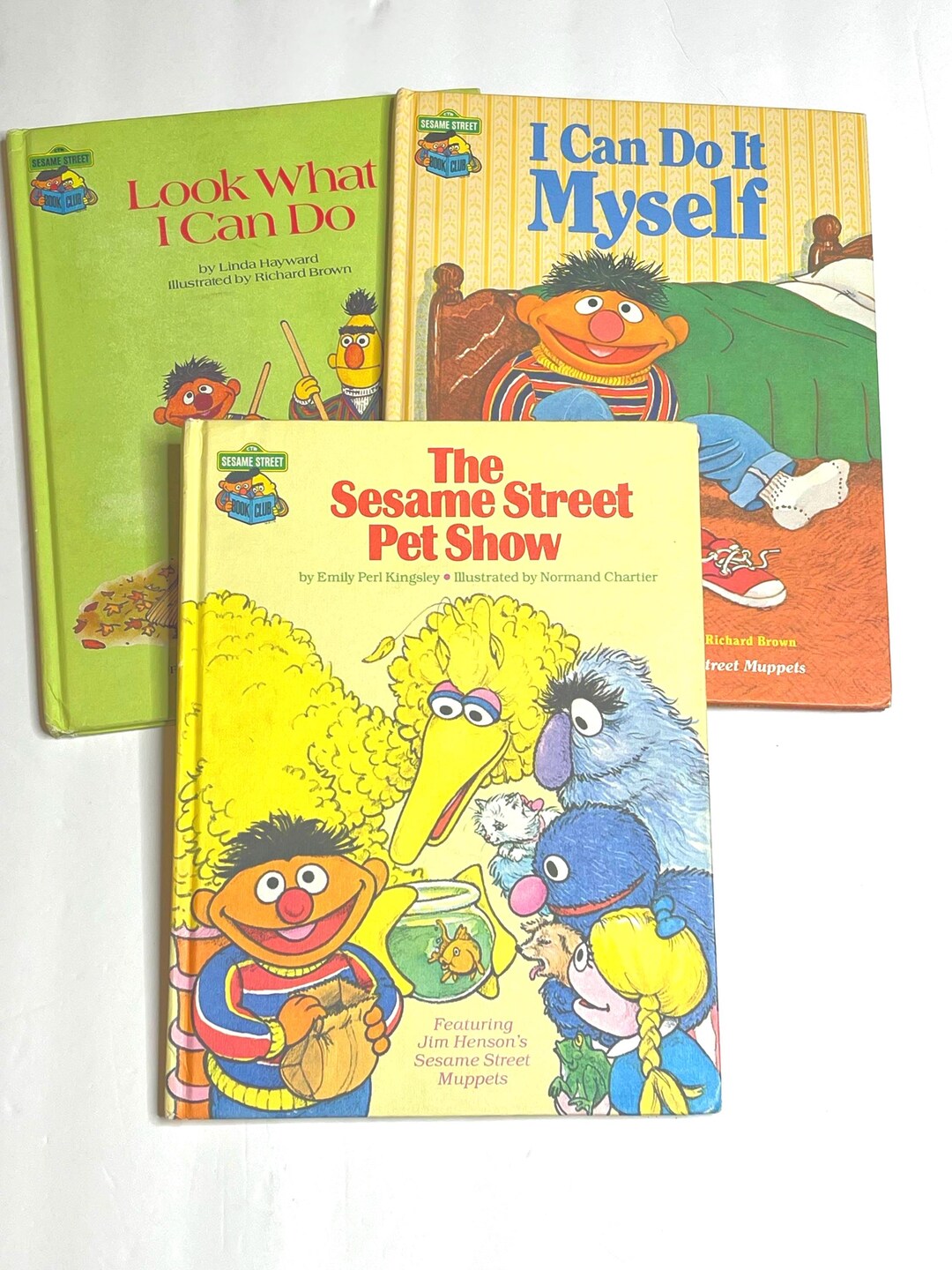 Vintage Sesame Street Books Set of 3, Vintage Children’s Books - Etsy