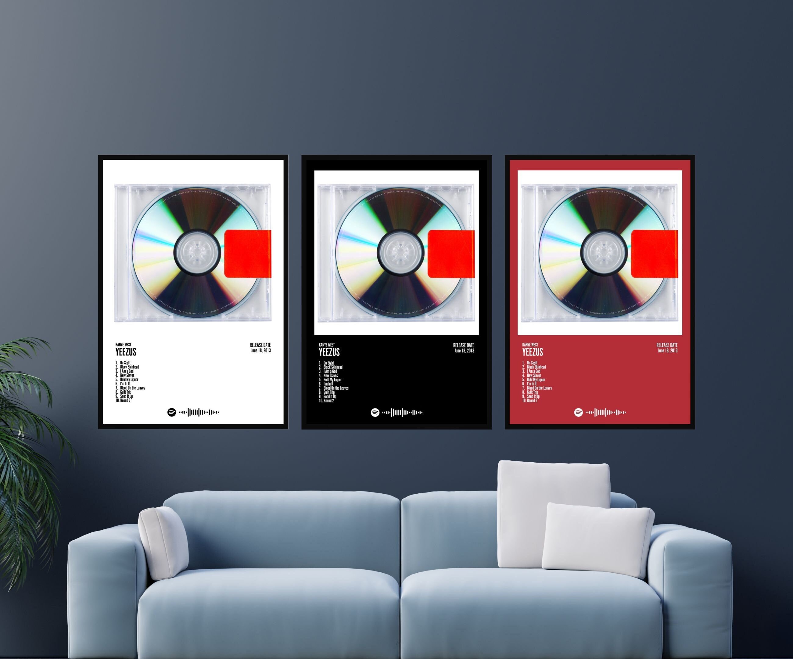 Yeezus Deluxe Album Cover