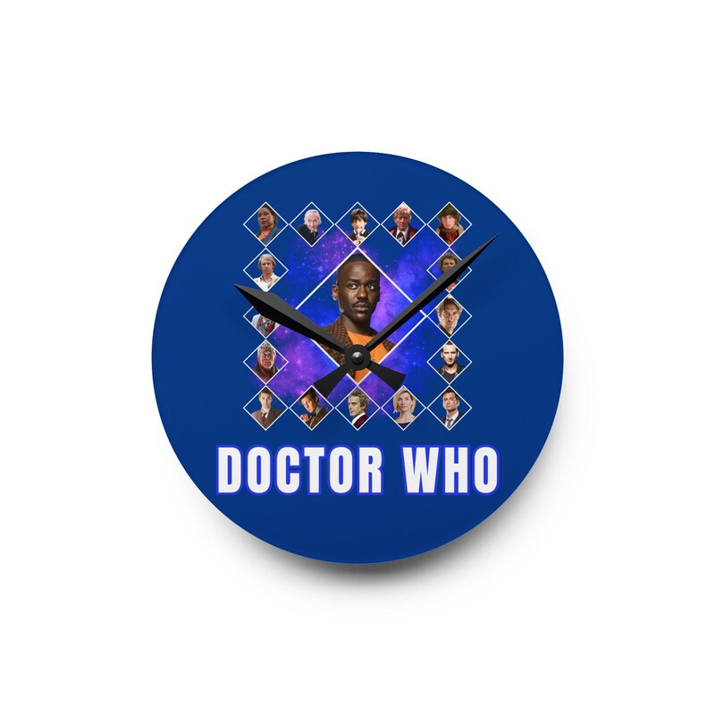 Doctor Who Clock - Etsy