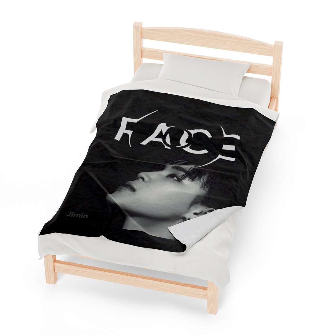 Park Jimin Face Plush Blanket - Etsy