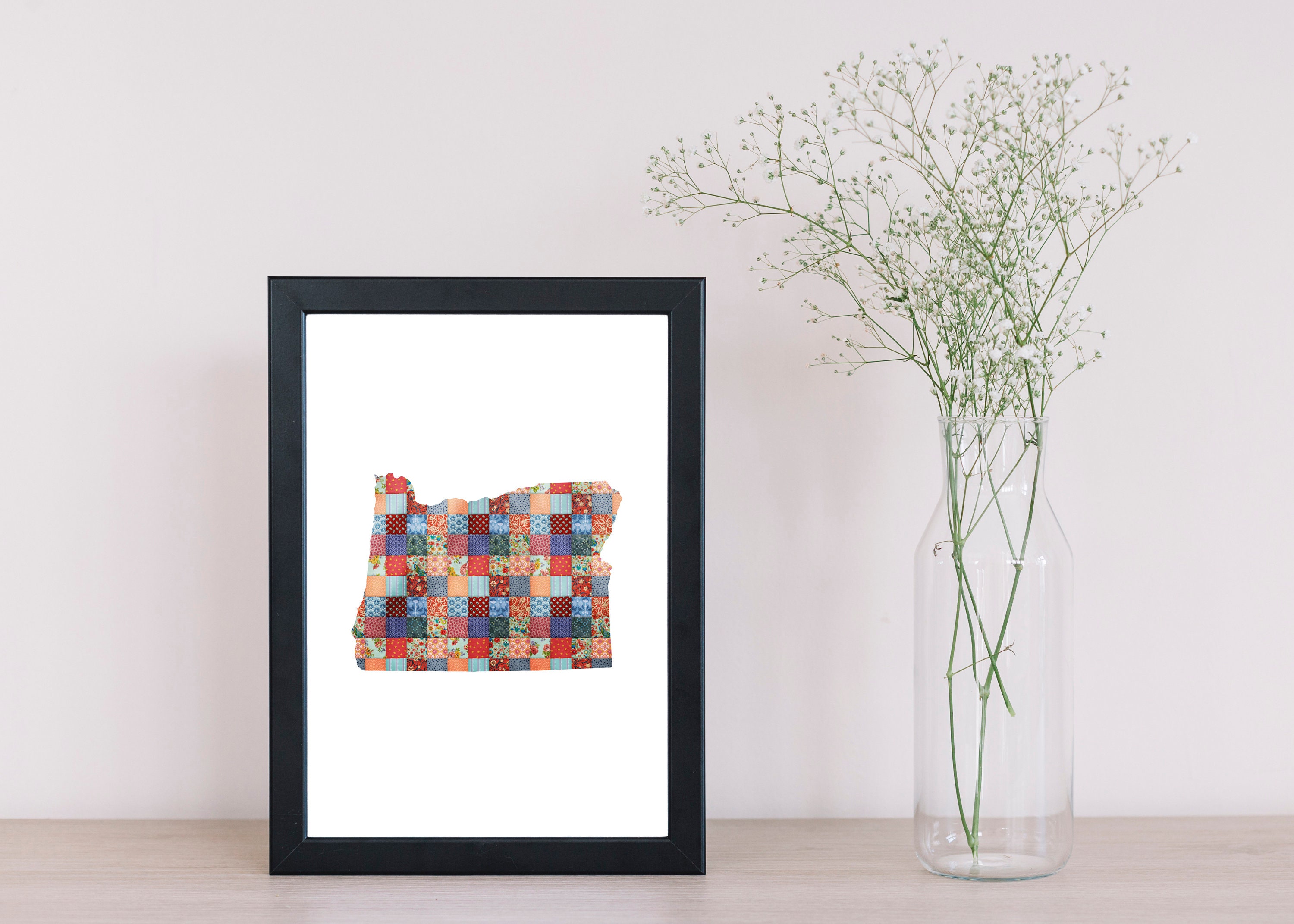 Oregon Wall Art, Oregon Digital Download, Oregon Printable, Oregon ...