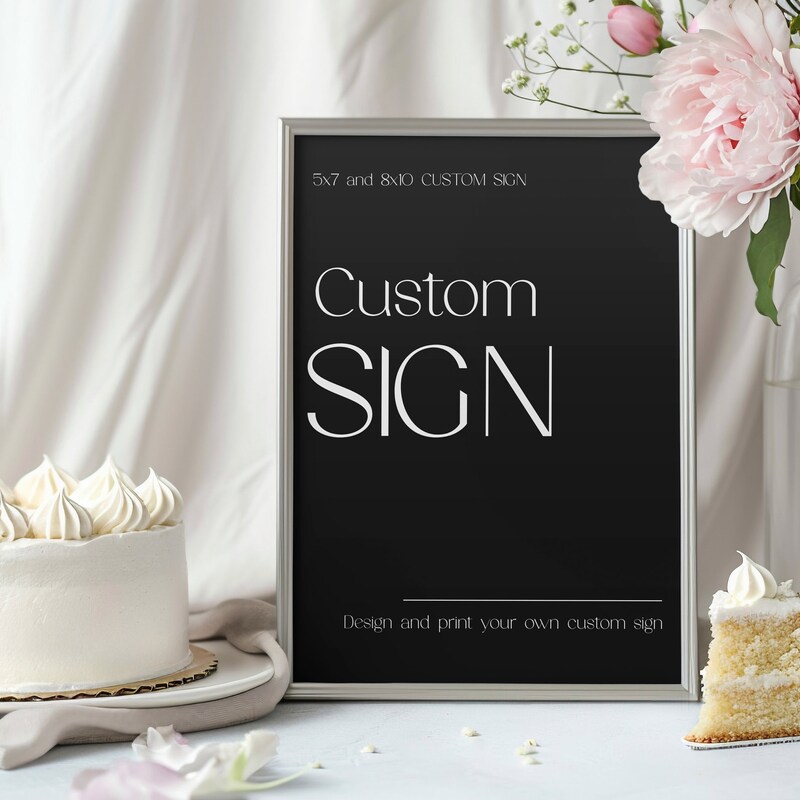 8x10 Printable Sign - Etsy