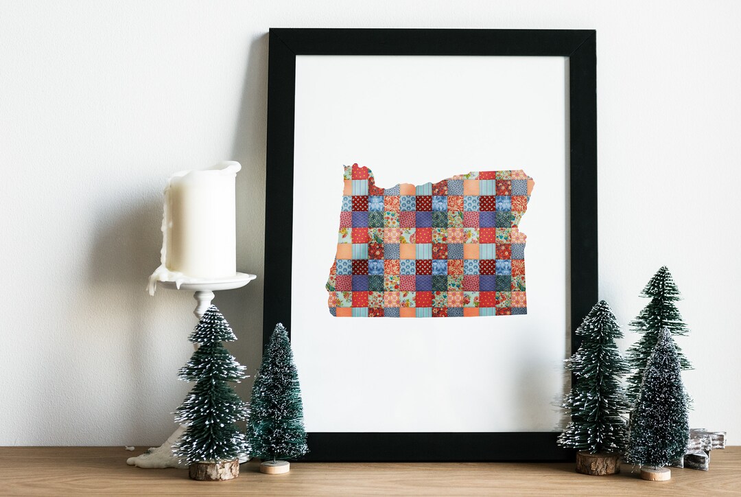 Oregon Wall Art, Oregon Digital Download, Oregon Printable, Oregon ...