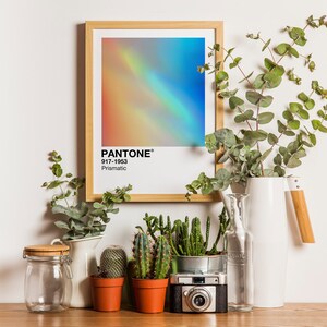 Pantone Wall Art Prismatic Design Pantone Digital Download - Etsy