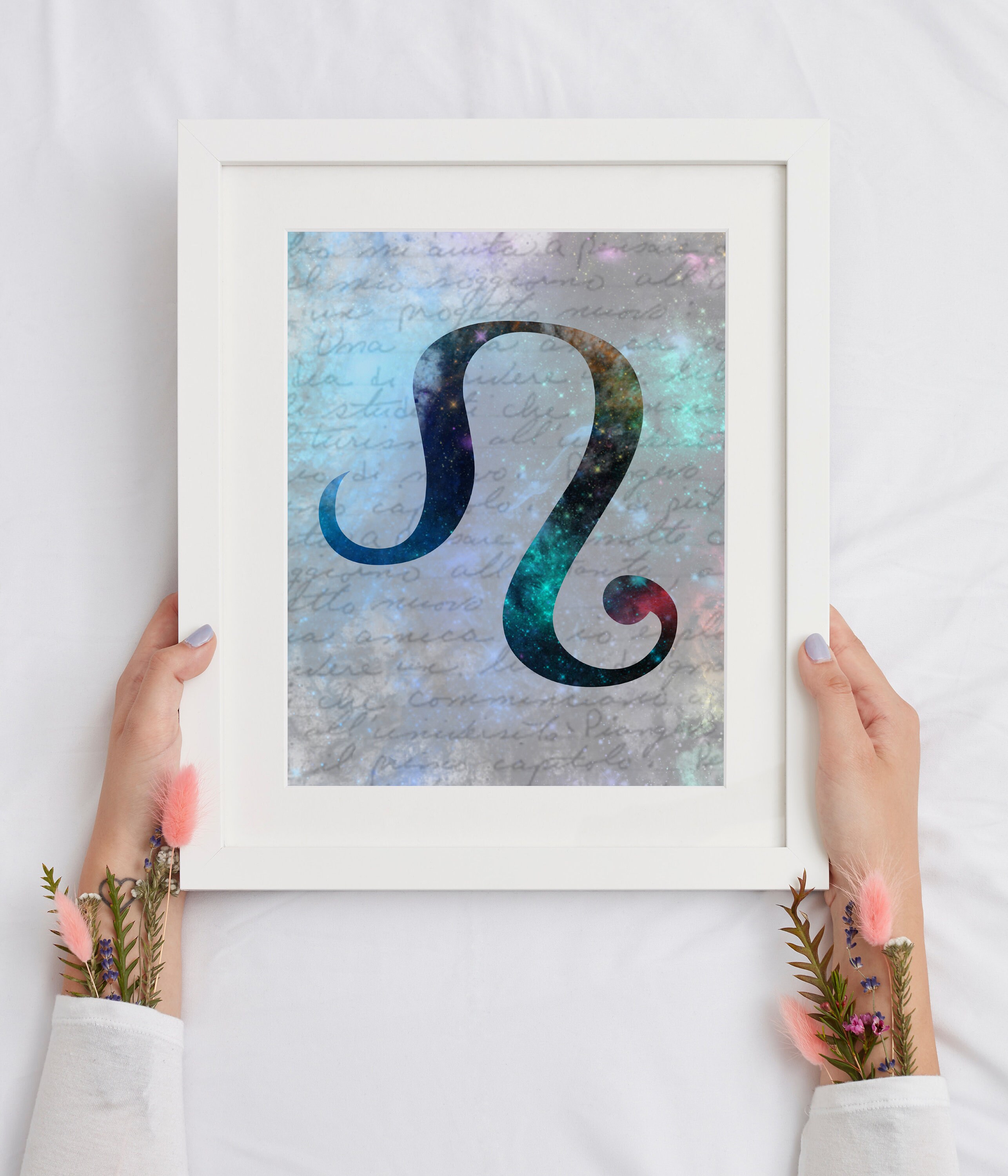 Leo Wall Art, Leo Digital Download, Leo Printable, Zodiac Art, Leo ...