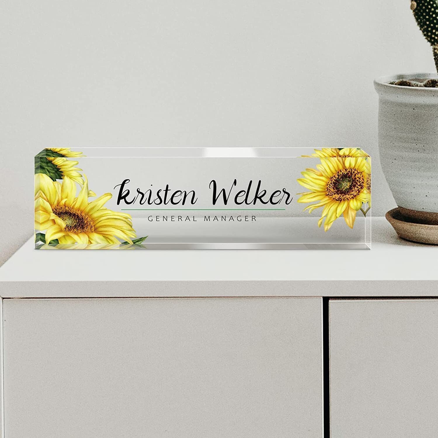 Teacher Desk Name Plate Name Plate for Desk Gift for Teacher - Etsy