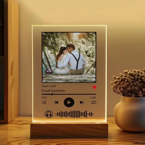 Custom Album Lamp - Etsy