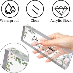 Personalized Name Desk Plate Custom Nameplate Office Name Sign Business ...