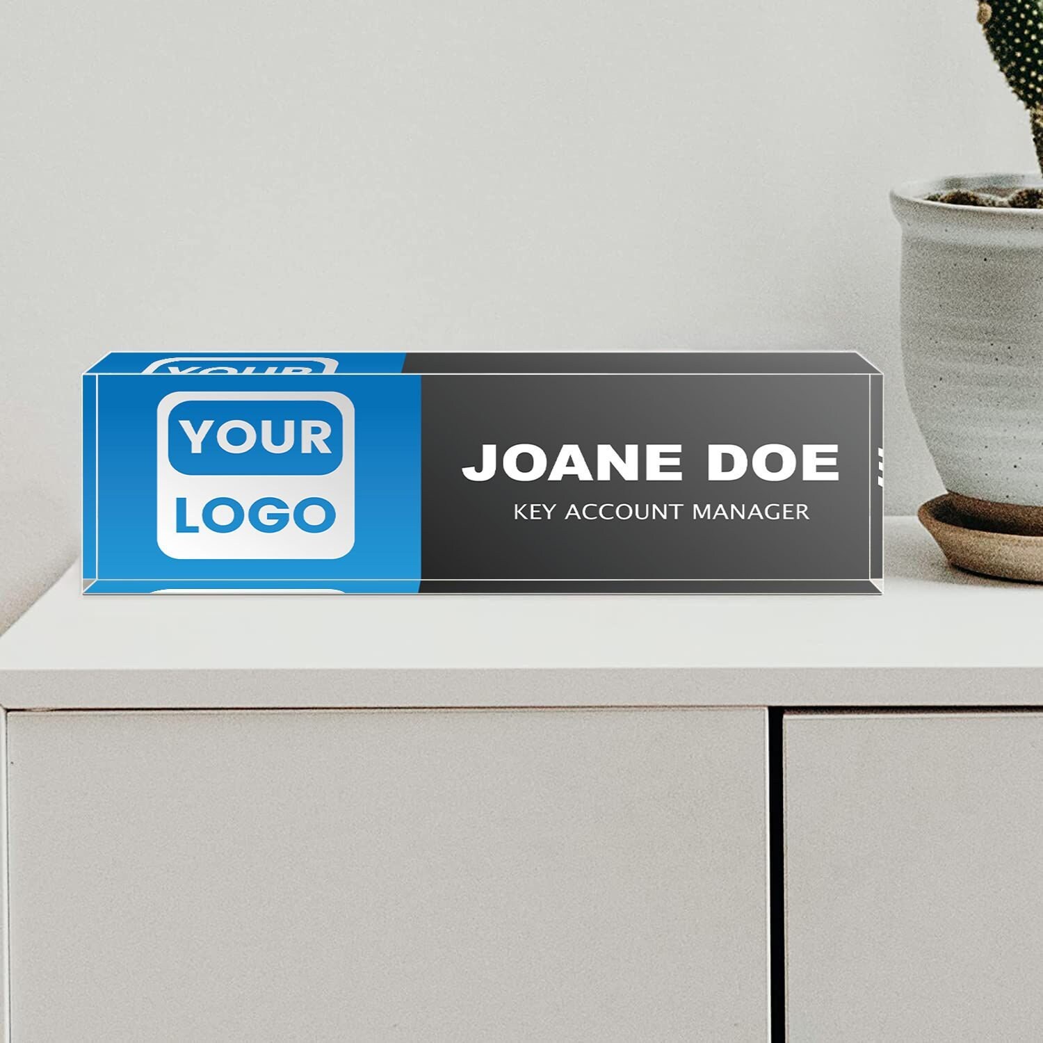 Office Desk Name Plate Personalized Custom Name Plates for Desks ...