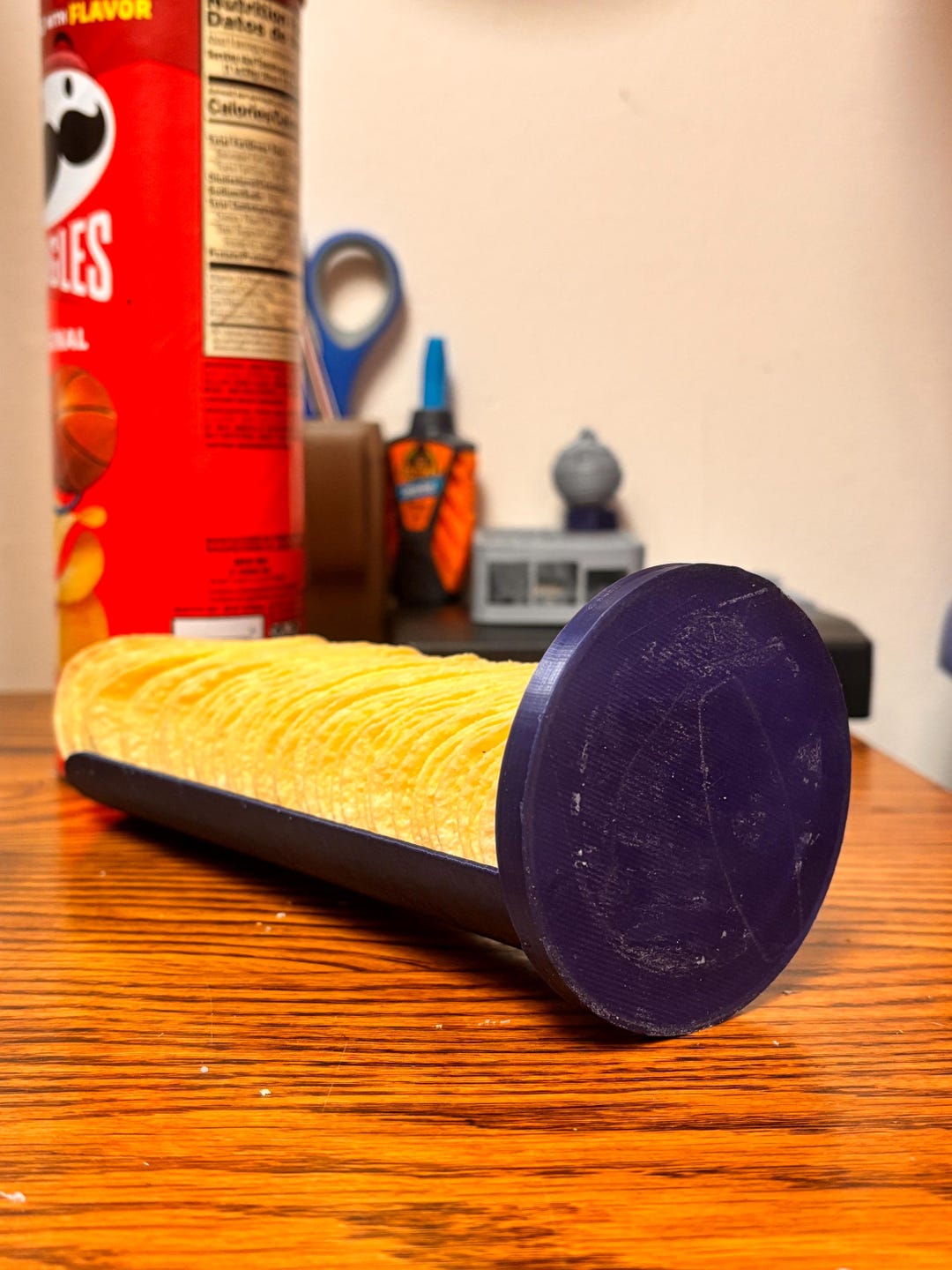 3D Printed Pringles Can Tray With Lid: Snack Gadget - Etsy