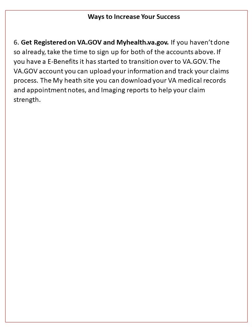 Veteran Affairs Disability Claim Notebook VA Disability Claim Tracker ...