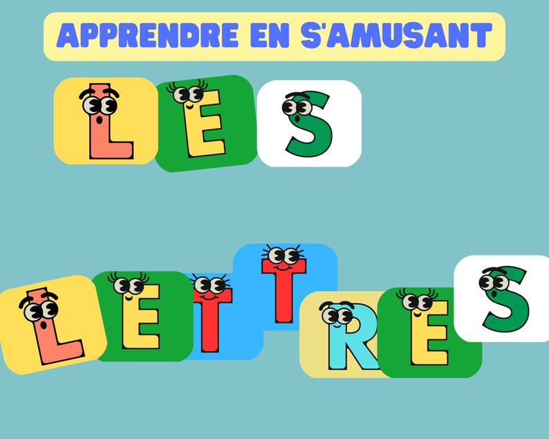 Learn the Letters of the Alphabet, Learn to Read, Preschool Teaching ...