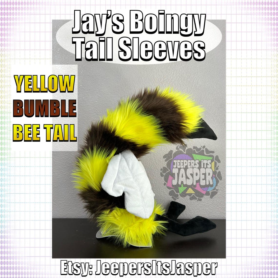 Fluffy Jay's Boingy Tail Sleeve Covers, for Furry, Fursuit, Cosplay ...