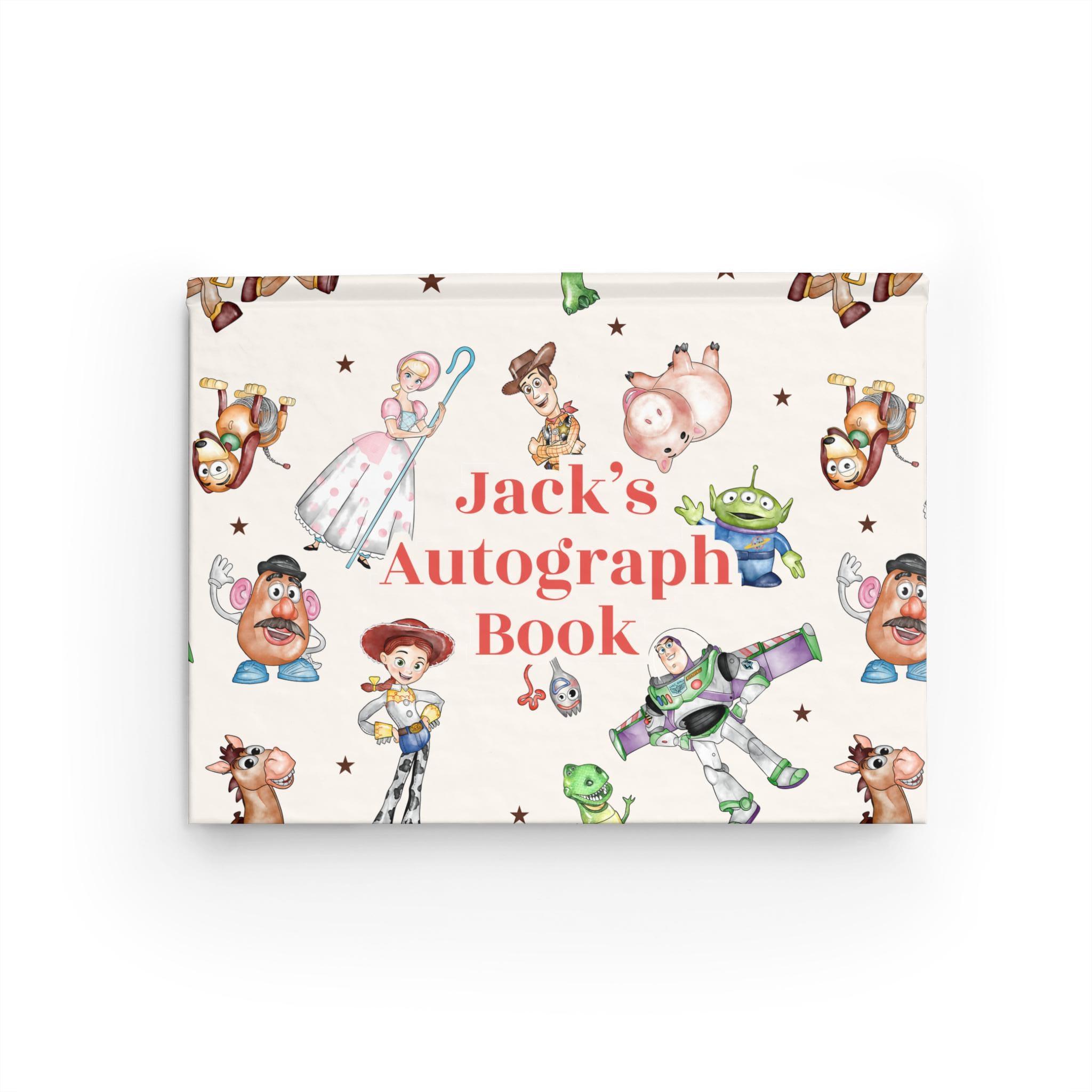 Personalized Disney Autograph Book - Character Signature Book, Park ...