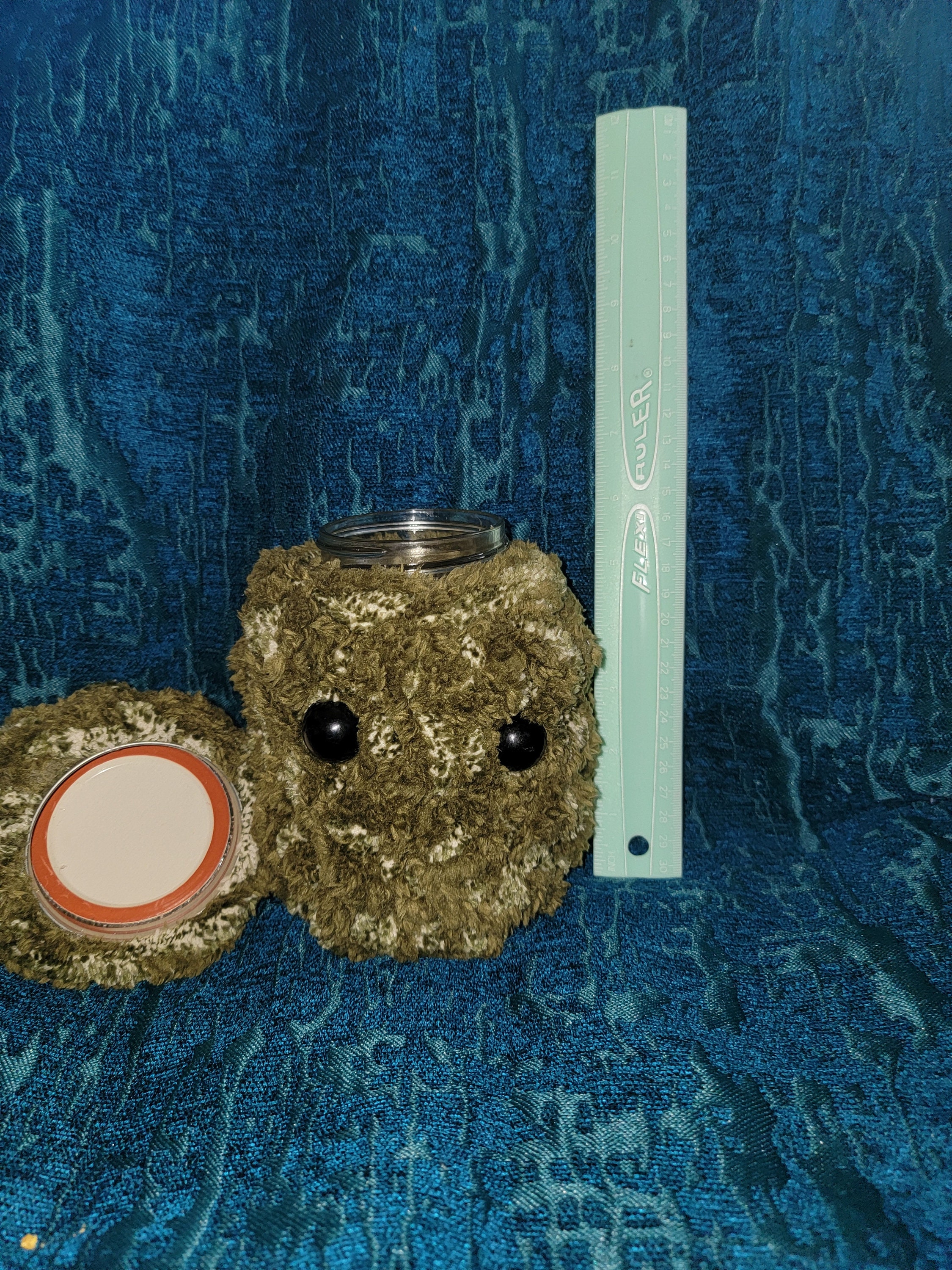 Nuglas, the Nug Bud Storage Jar (crochet) MADE TO ORDER - Etsy