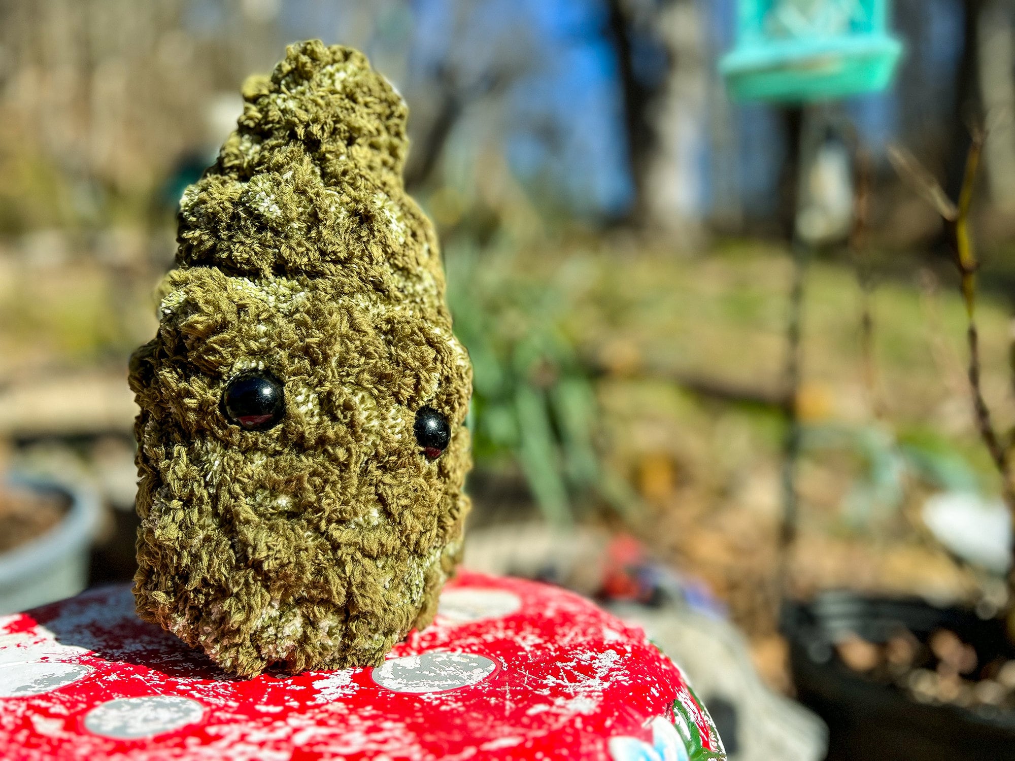 Nuglas, the Nug Bud Storage Jar (crochet) MADE TO ORDER - Etsy