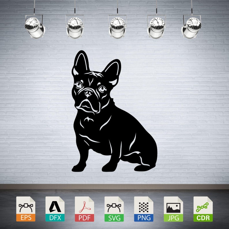 American Bully Dog Svg, Cute Bulldog Dxf, Download Digital Vector Files ...