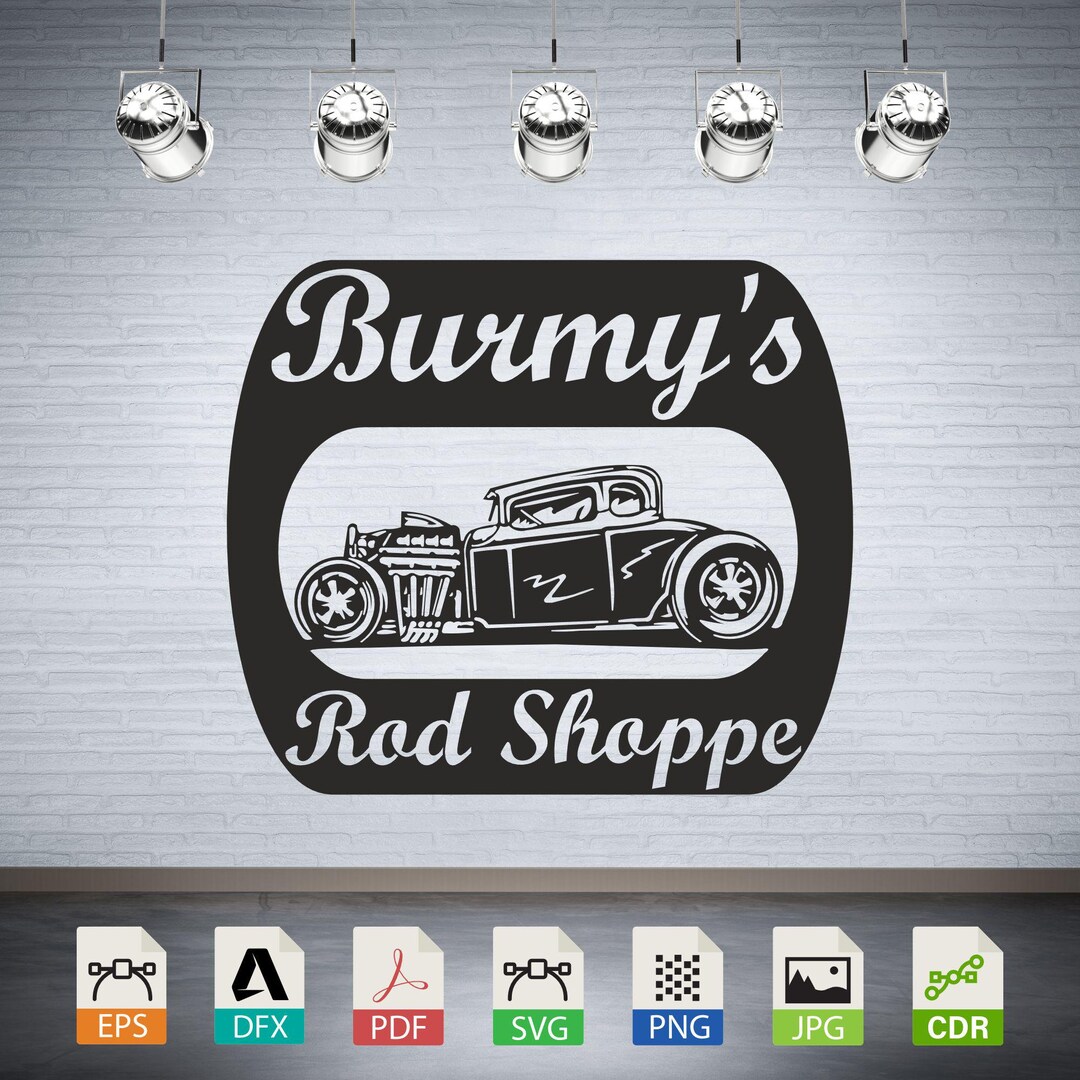 Vintage Hot Rod SVG: Classic Car Vector Files (digital Download) - Etsy