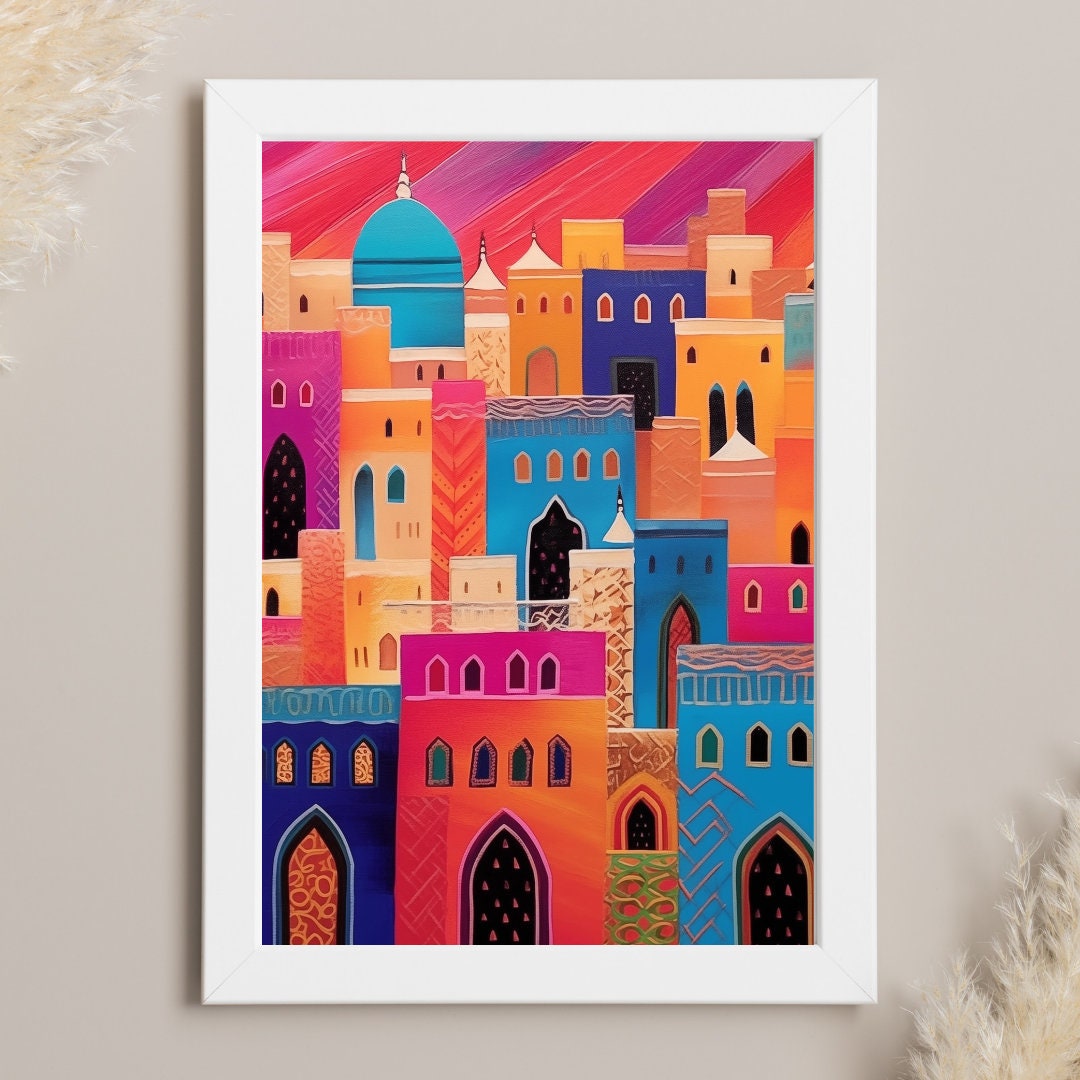 Orient Wall Art, Algeria Wall Decor, Algeria Poster Gift, Travel Print ...