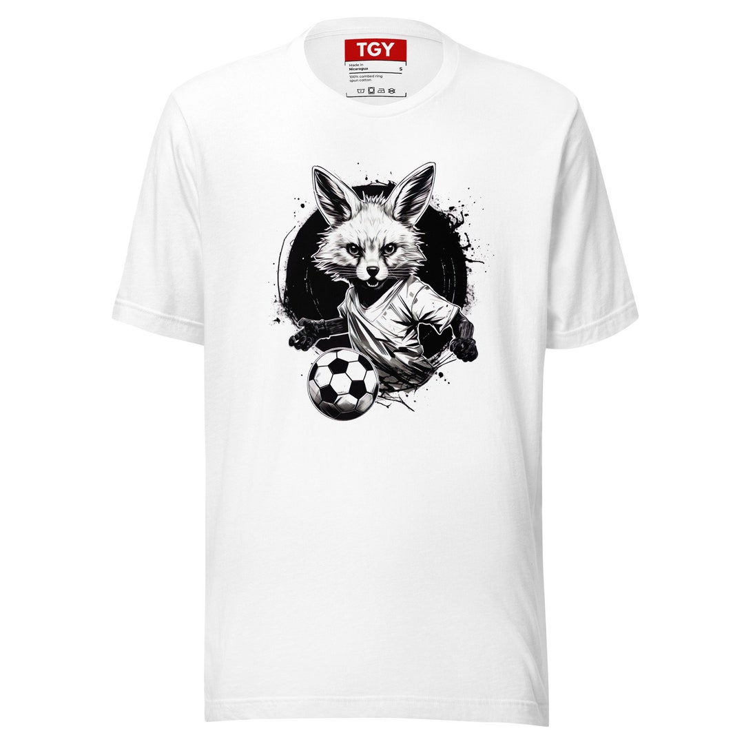 Fennec Soccer Legend - Soccer T-shirt - Tribute to the Algerian ...