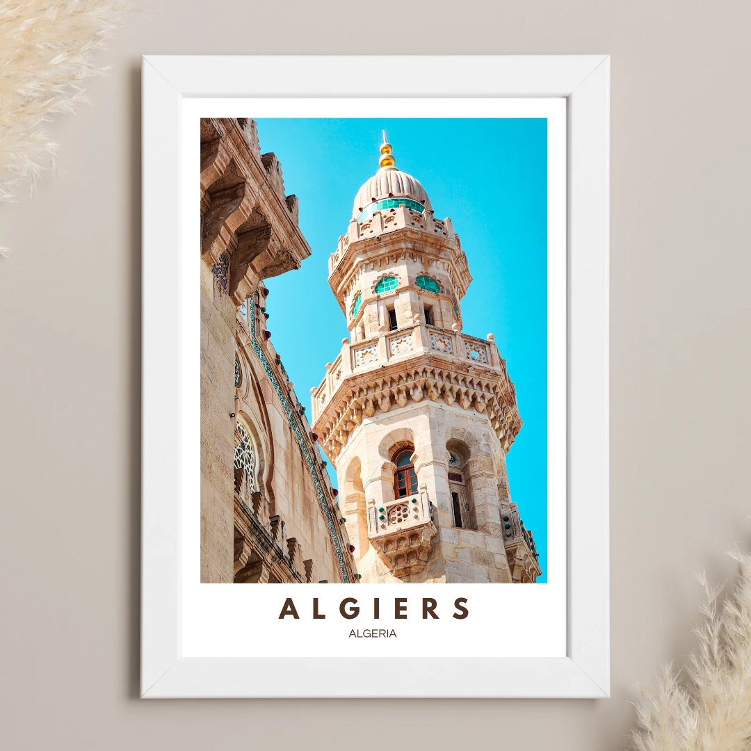 Algeria Photo Print, the Ketchaoua Mosque (algiers), Gifts for Dad, Mom, Husband of Couples - Etsy