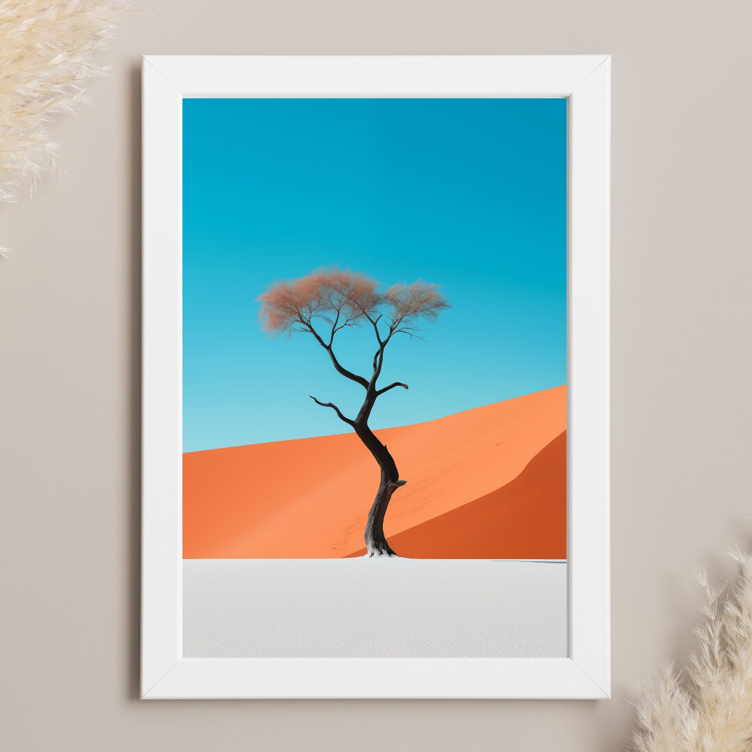 Namibian Desert Poster, Instant Download for Unique Desert Wall Art ...