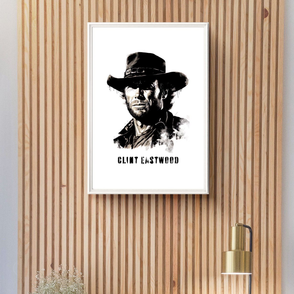 Clint Eastwood : Western Movie Poster, Western Gift Ideas, Movie Lover ...