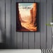 Sahara Desert Wall Art Print Sahara Desert Travel Poster Sahara Desert ...