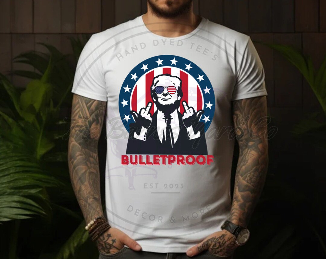 Trump Bulletproof PNG, Usa,45th President, DJT - Etsy