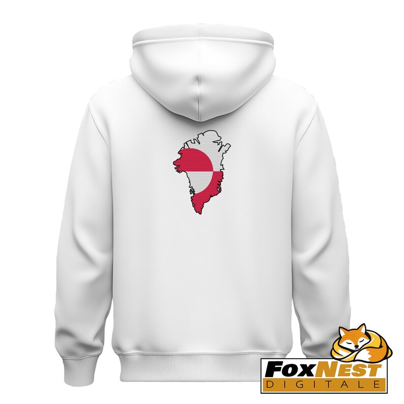 FLAG of GREENLAND Design, Machine Embroidery Files, Instant Download ...