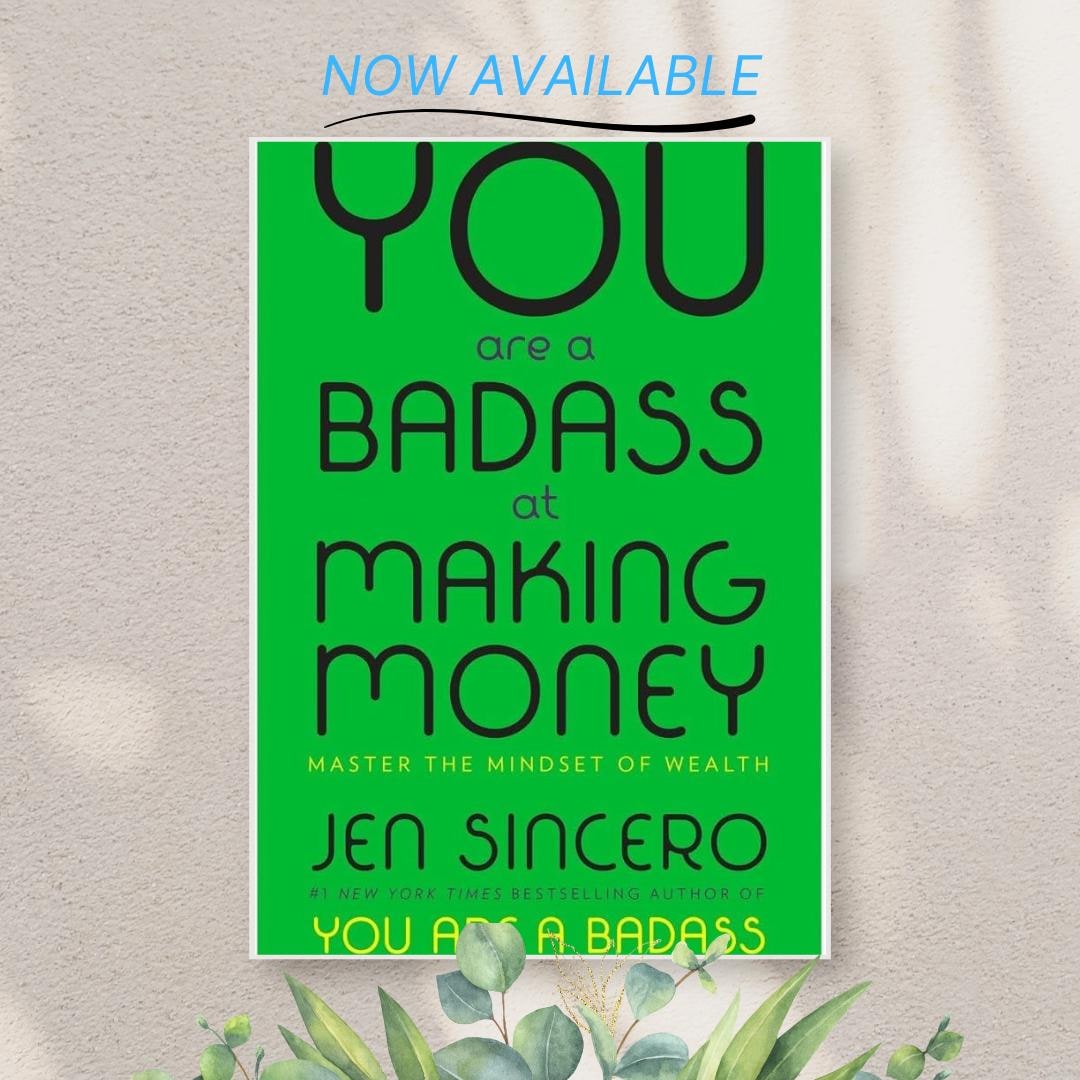 You Are a Badass at Making Money by Jen Sincero - Etsy