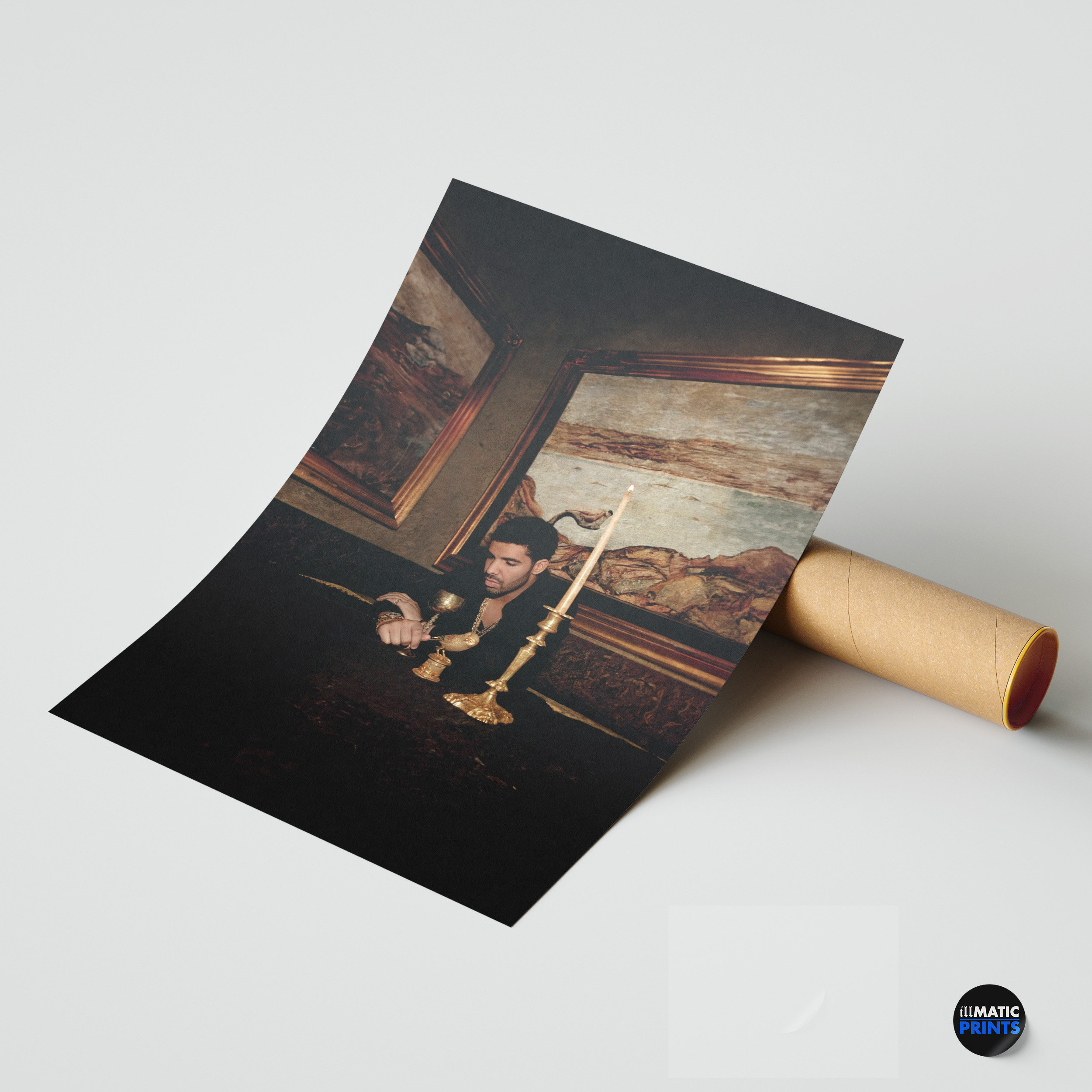 Drake - Take Care - Extended Digital Art Poster Download - Unique Home ...