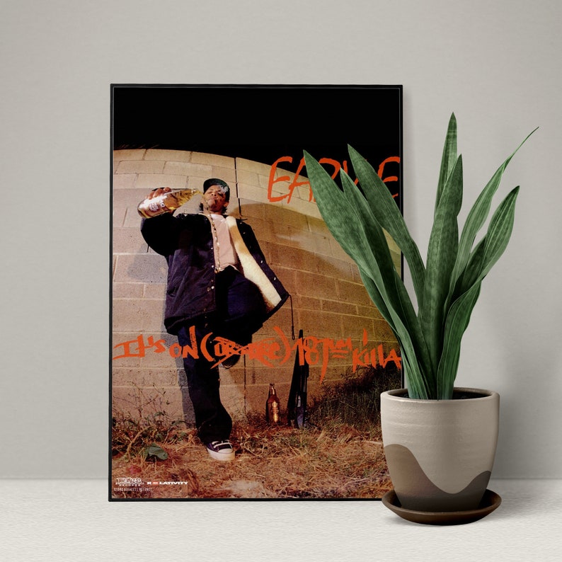 Rare Eazy-e - 187um Killa Album Vintage Poster - Digital Download - 90s ...