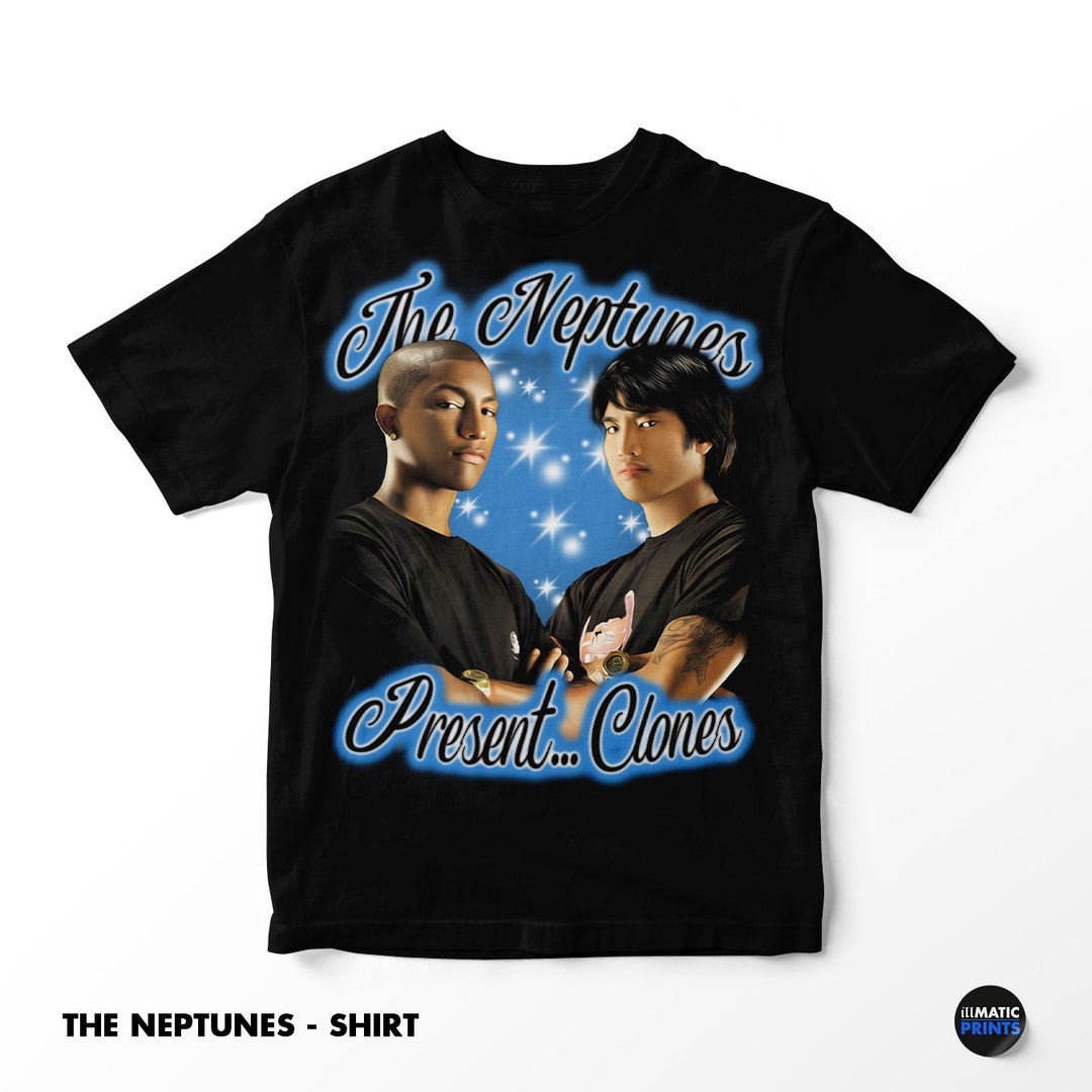 Rare Y2K Vintage Spray Paint Shirt of the Neptunes | Pharrell Williams ...