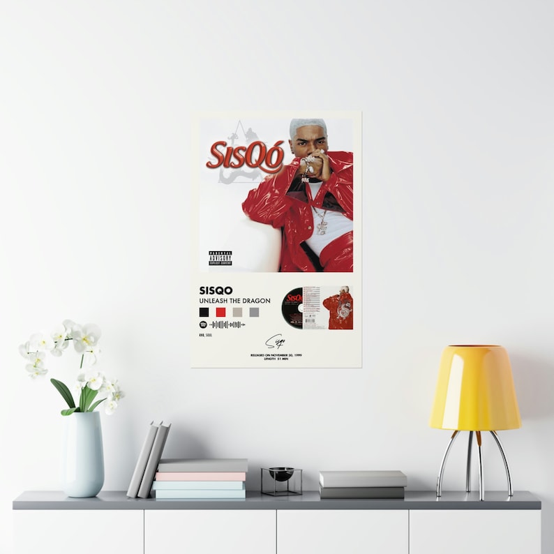 Sisqo - Unleash the Dragon Poster - Album Cover Posters - Digital Album ...