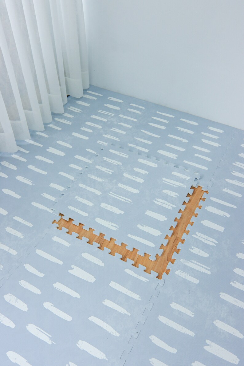 The Shoreline 6x6 Baby Play Mats for Floor Premium EVA Foam Play Mat ...