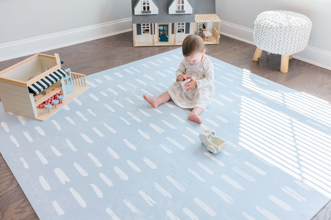 The Shoreline 6x6 Baby Play Mats for Floor Premium EVA Foam Play Mat ...