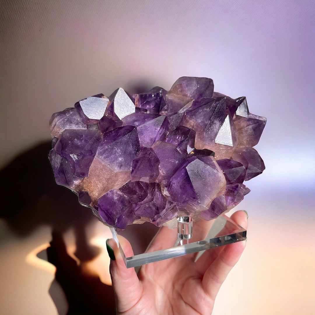 Congo Amethyst Cluster Large and Rare Amethyst African Amethyst - Etsy