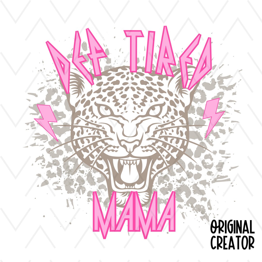 Def Tired Mama PNG, Instant Download, Digital Design, Rocker Mom - Etsy