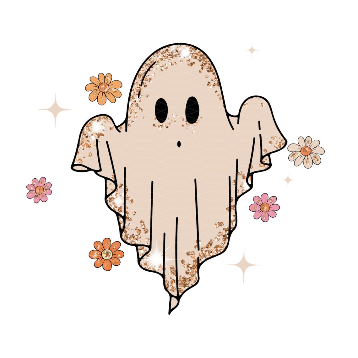 Cute Ghost Png Boo Png Retro Halloween Png Halloween - Etsy