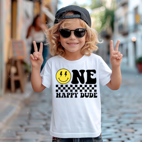 One Happy Dude Png - Etsy
