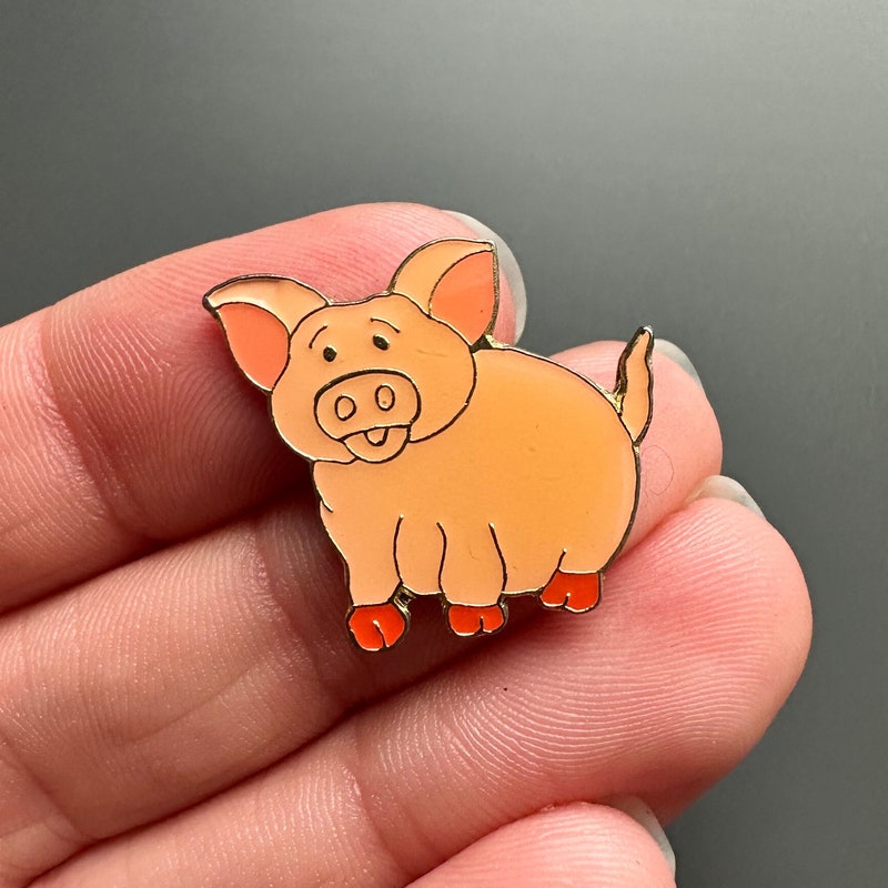 Pig Lapel Pin - Etsy
